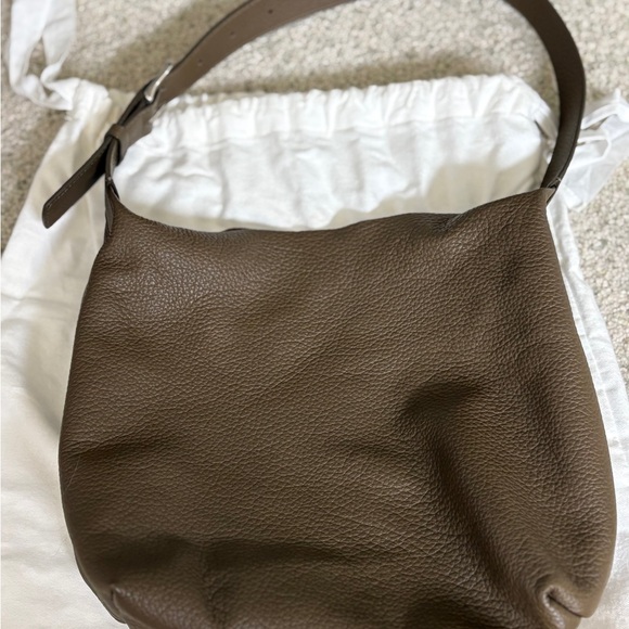 The Row | Bags | The Row Isa Bag Elegant Olive Leather Shoulder Bag ...